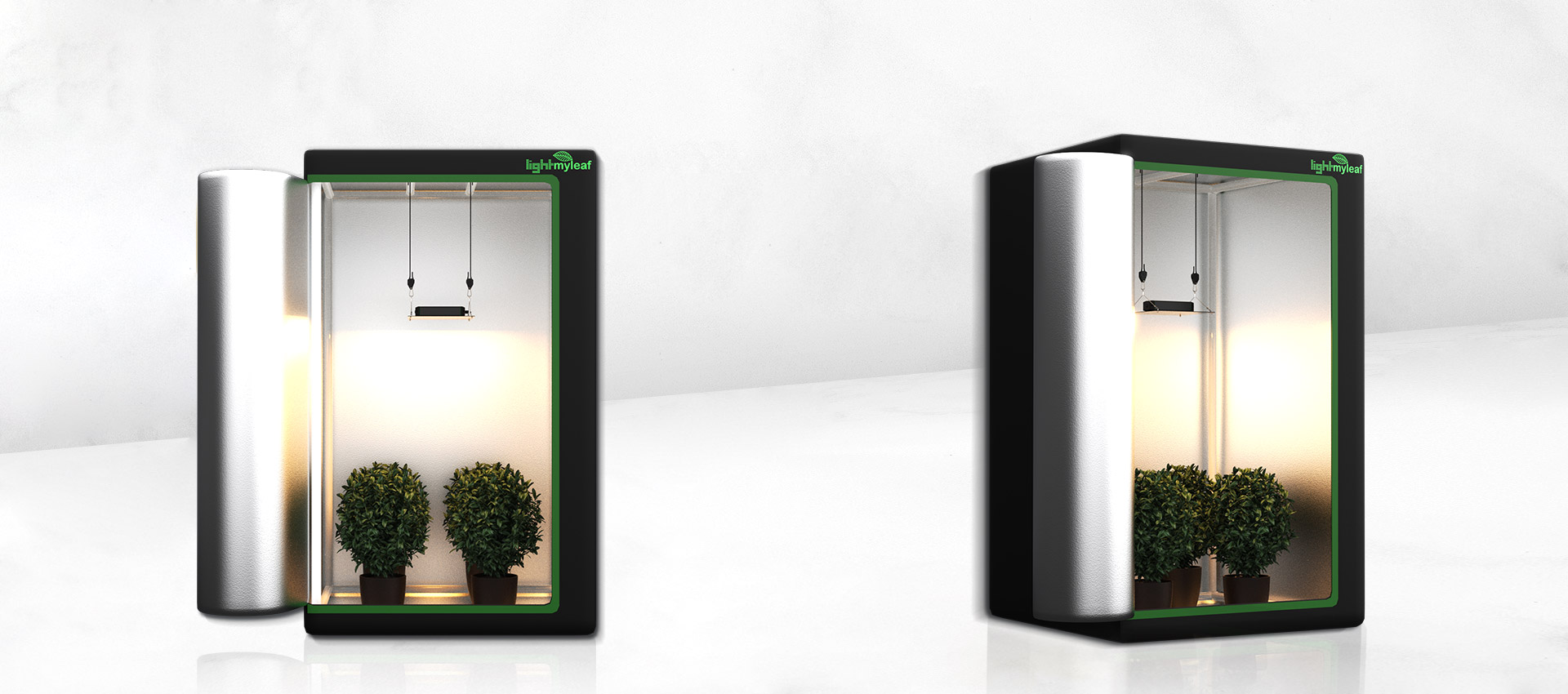 2x2 Grow Tent 24"x24"x48" - Lightmyleaf